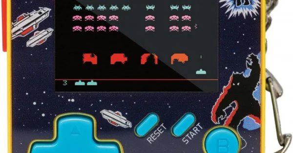 Super Micro Space Invaders Keychain Gamer at Itemdrop