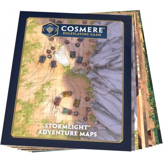 Buy Cosmere RPG Stormlight Adventure Maps UK at Itemdrop