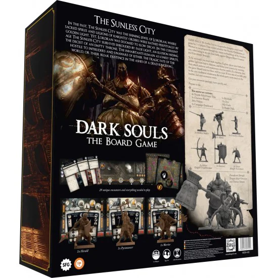 Dark Souls: The Board Game - The Sunless City Core Set at Itemdrop