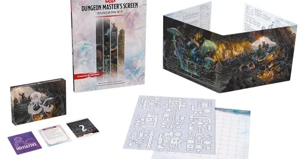 D&D Dungeon Master's Screen: Dungeon Kit at Itemdrop