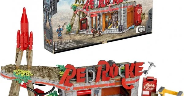 Fallout MEGA Construction Set Red Rocket Truck Stop at Itemdrop
