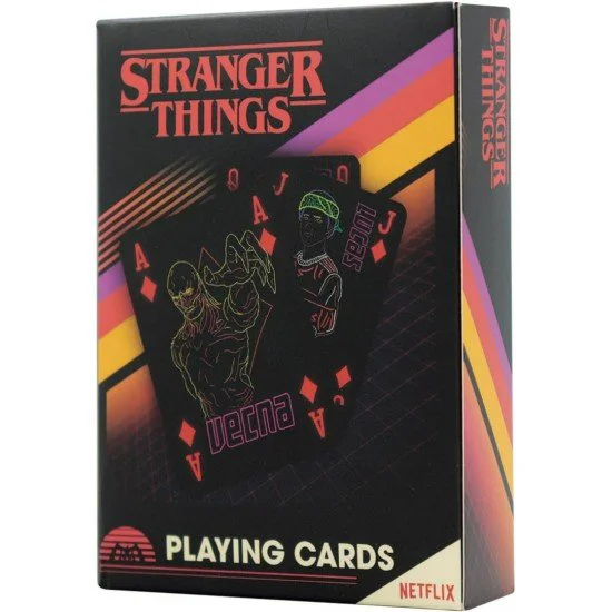 Buy Stranger Things Neon Playing Cards at Itemdrop