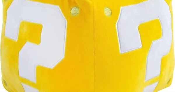 Super Mario Mocchi Mocchi Plush - Question Block | Itemdrop