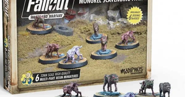 Fallout Wasteland Warfare: Creatures - Mongrel Scavenging Pack | Itemdrop