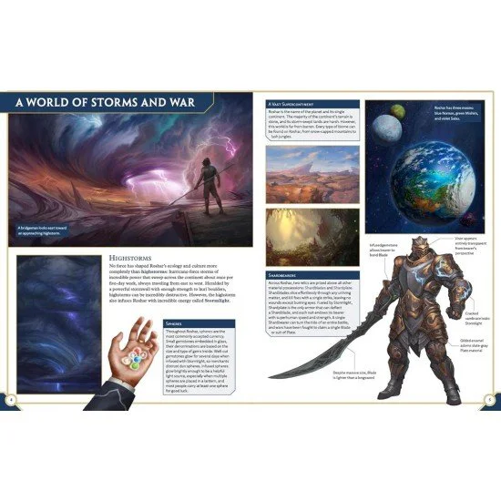 Buy Cosmere RPG Welcome to Roshar Visual Guide UK at Itemdrop